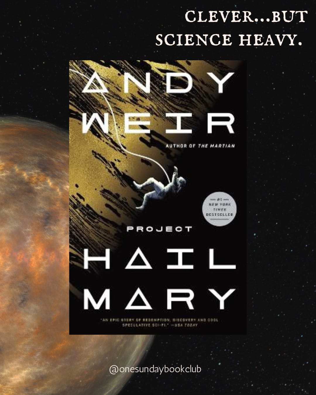 Project Hail Mary by Andy Weir