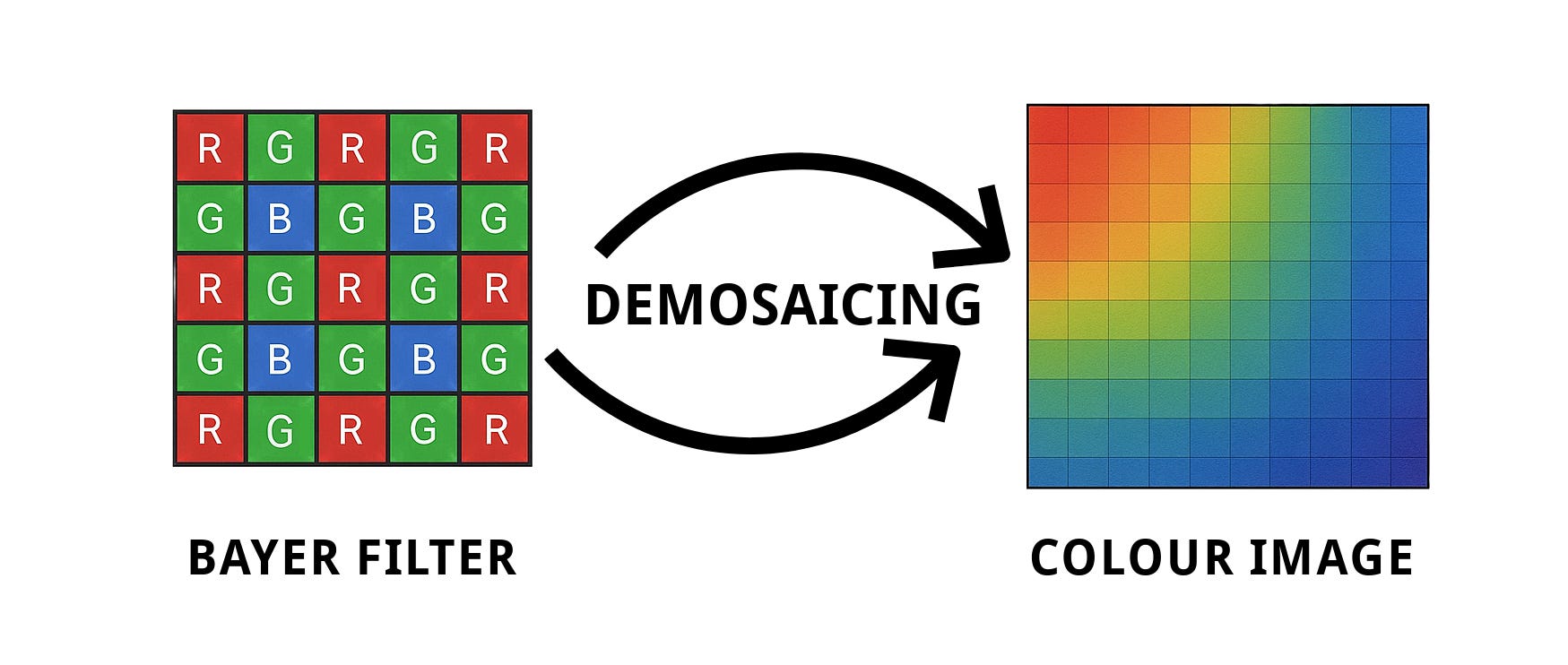 Everything You Ever Wanted to Know About Demosaicing ... But Were ...