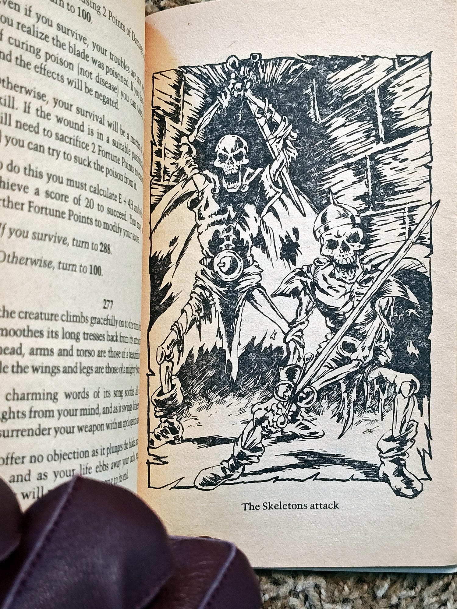 Rediscovered Relic: Monsters of the Marsh Advanced Fantasy Gamebook