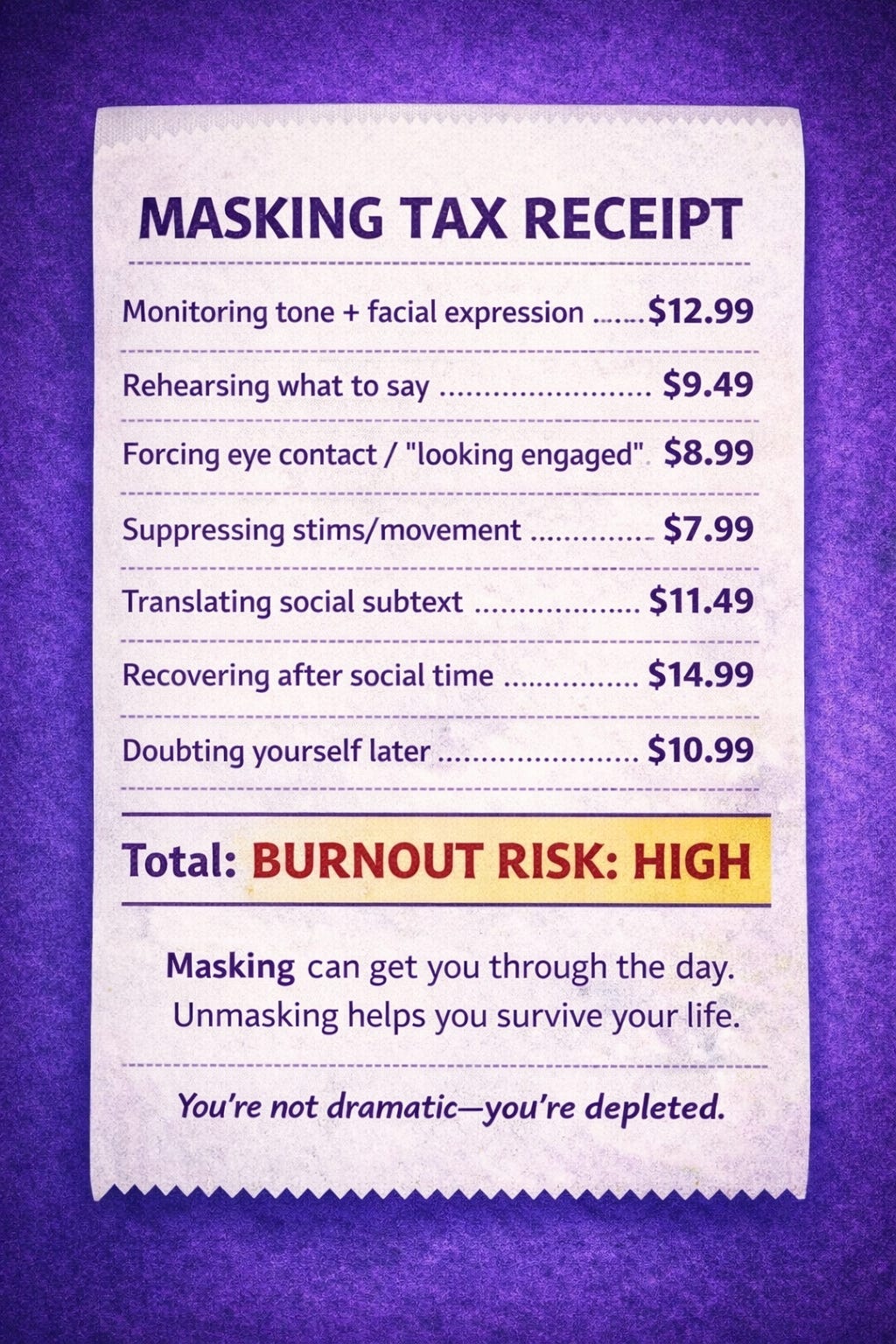 Neurodivergent Adult Life: When Your Brain Refuses “Default Settings”