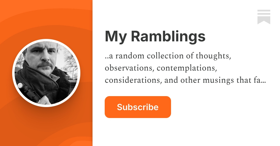 Separation of Powers - by Jim Whitfield - My Ramblings