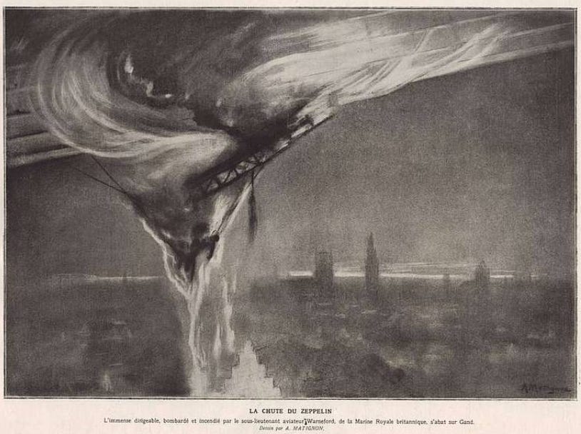 The Zeppelin war of World War One - by Chris
