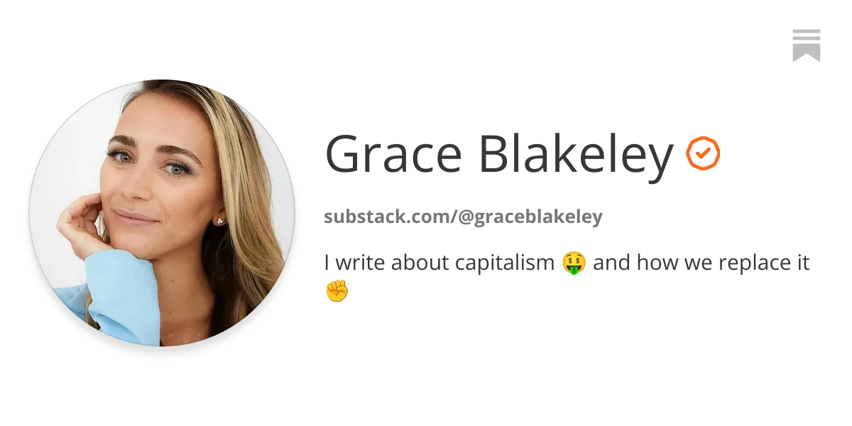 Grace Blakeley | Substack