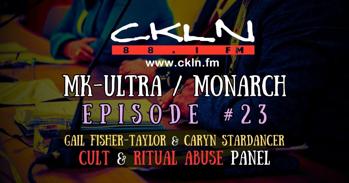 CKLN Mind Control Radio Series Pt. #23: Gail Fisher-Taylor & Caryn ...