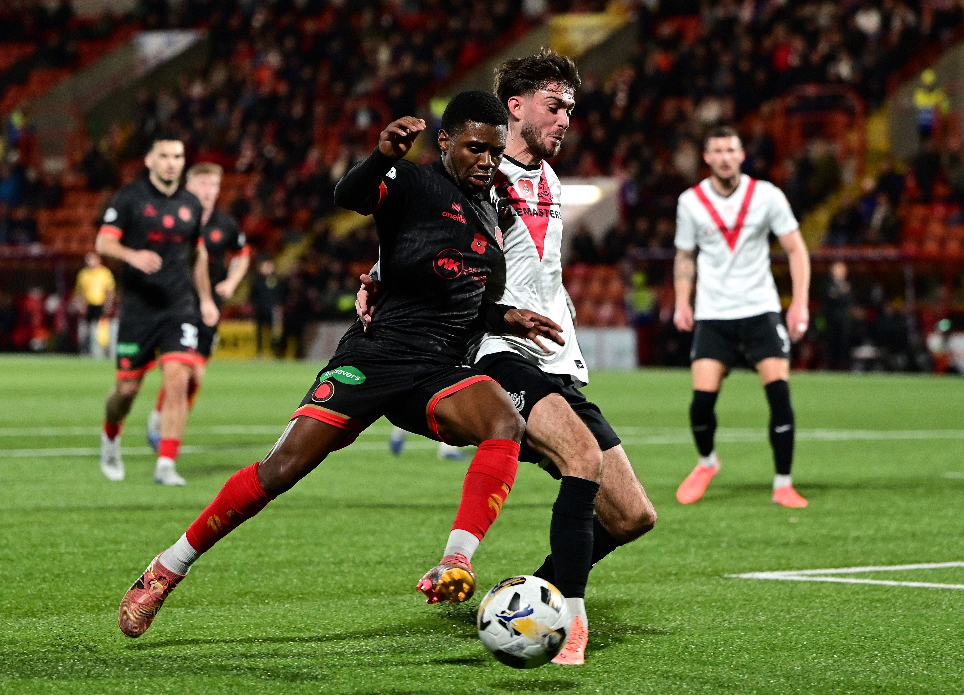 Airdrie 1-1 Partick Thistle: Last-gasp Smyth strike snatches point for Jags