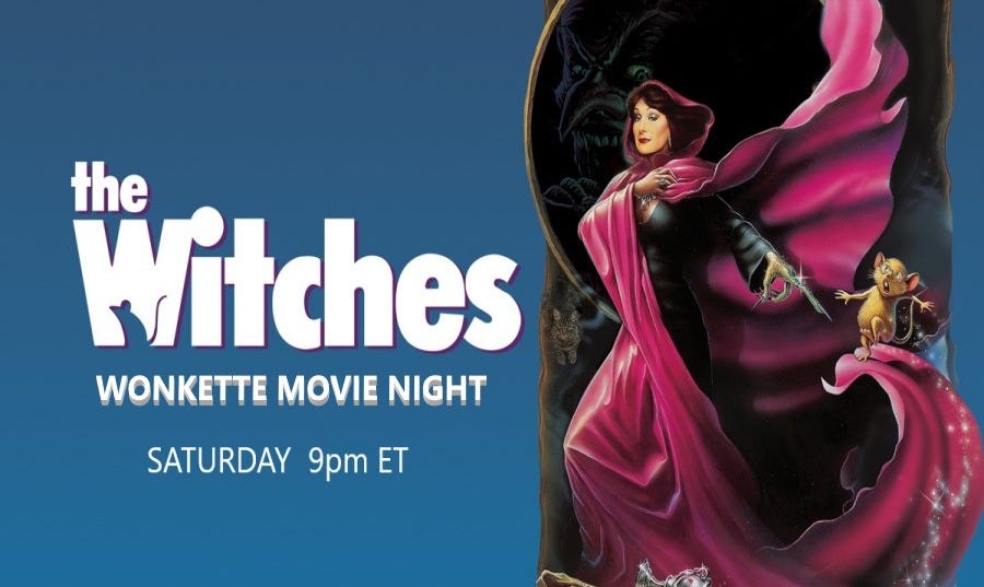 Wonkette Movie Night: The Witches (1990) - by ziggywiggy