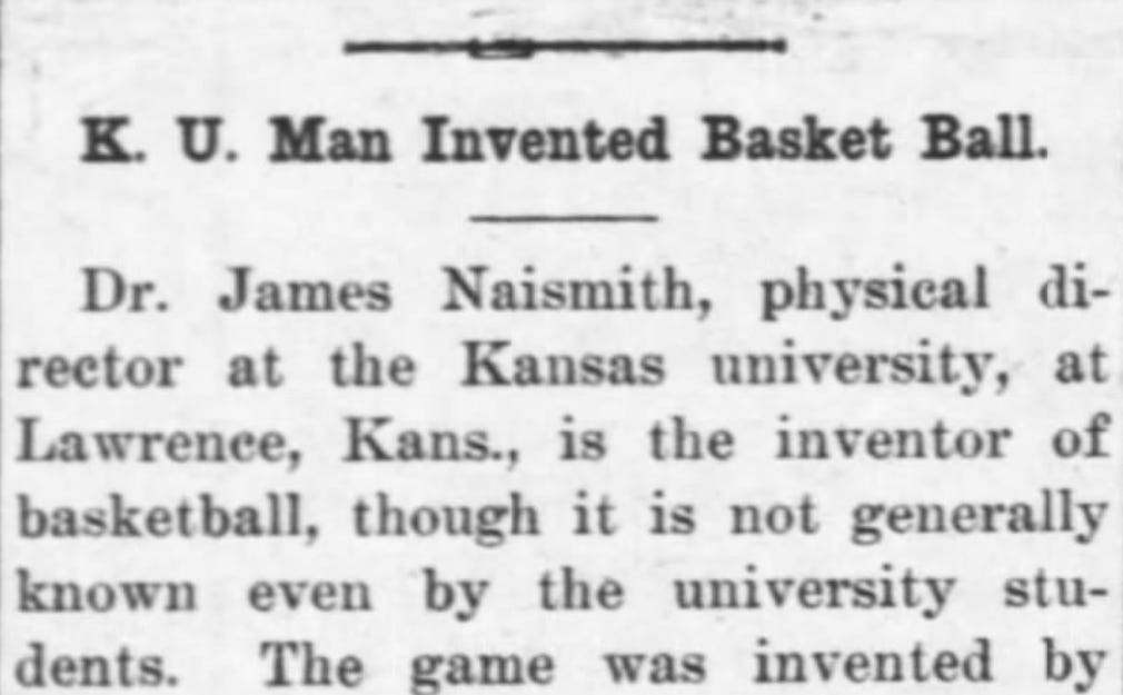 The man who invented basketball wasn’t very good at coaching it