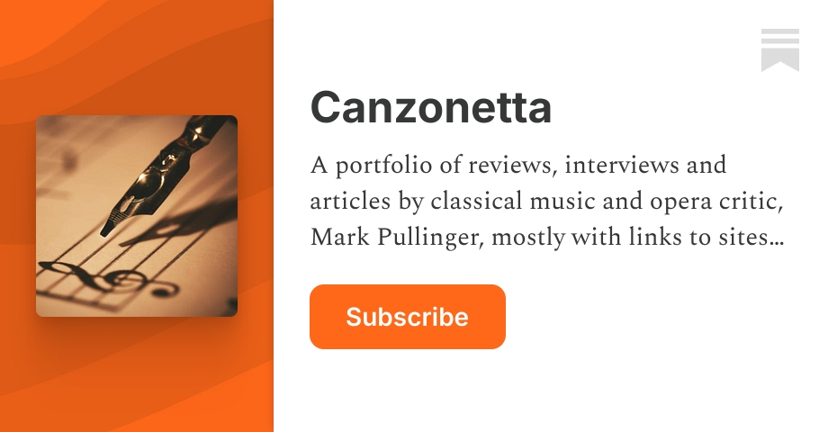Canzonetta | Mark Pullinger | Substack