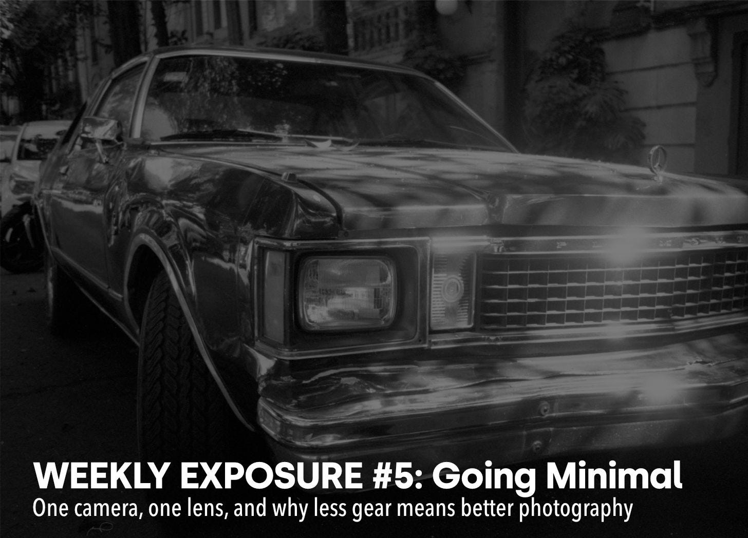 Weekly Exposure #5: Going Minimal - FILM RICK