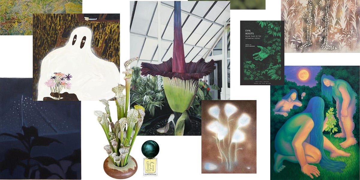 Spooky Plants - by Zio Baritaux - Strange Plants