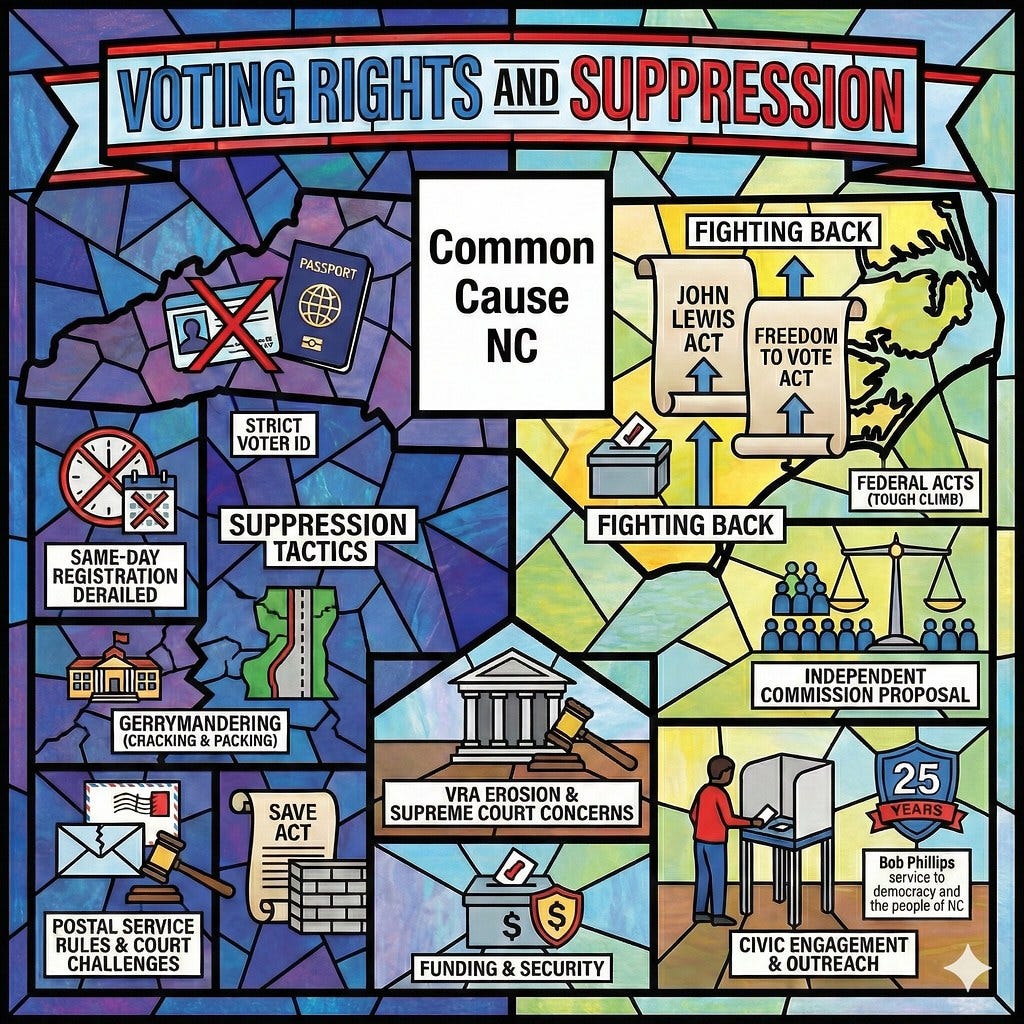 Voting Rights and Suppression: A Conversation with Common Cause NC