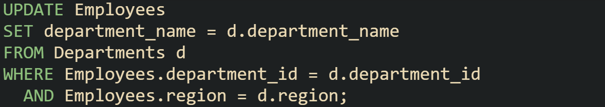 How to Update One Table Using Data from Another in SQL