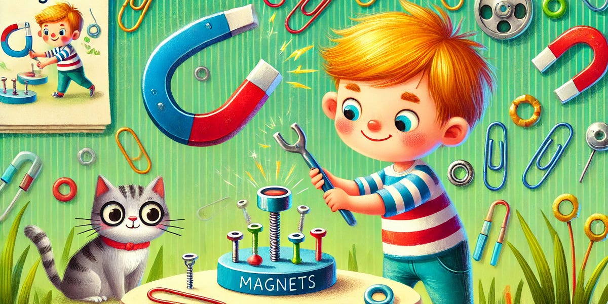 Ep 51 - How Do Magnets Stick to Metal? - by Alexander Titus