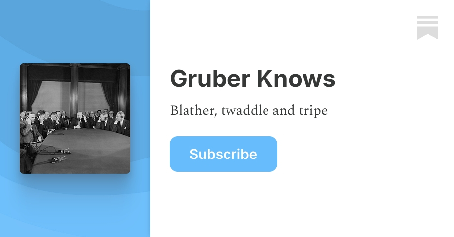 Gruber Knows | Robert Gurtner | Substack