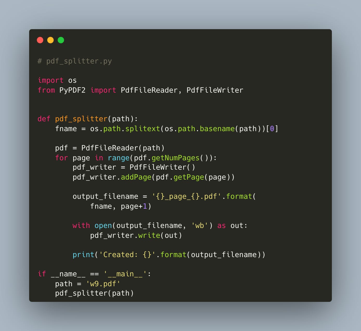 Splitting And Merging Pdfs With Python By Mike Driscoll