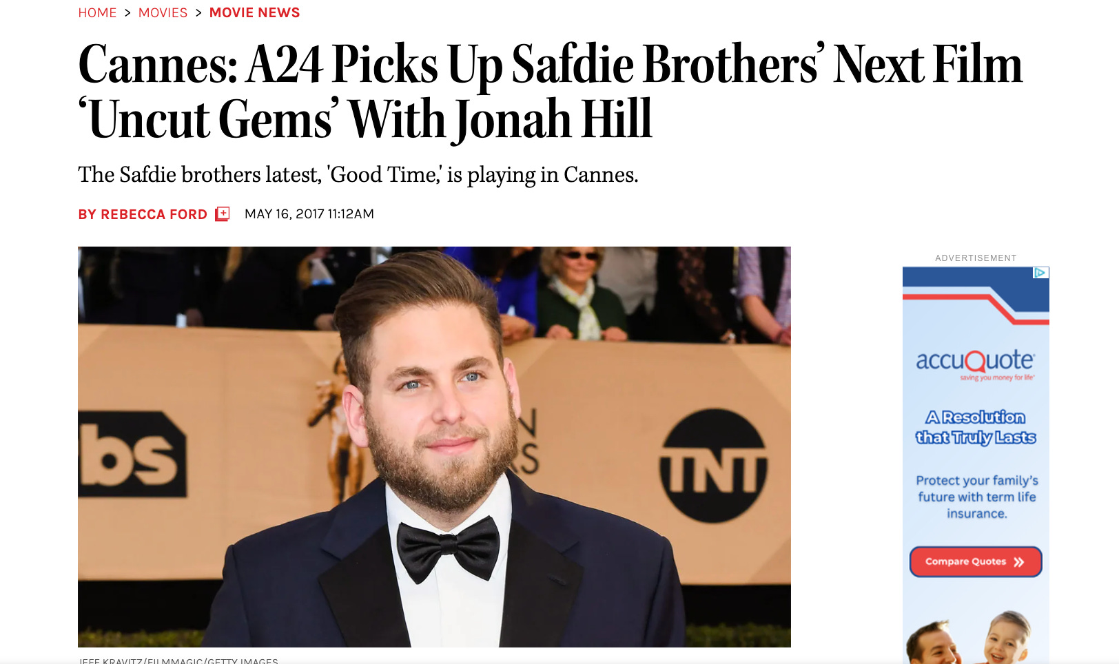 Jonah Hill in Uncut Gems and More Stories from Behind the Scenes of the ...