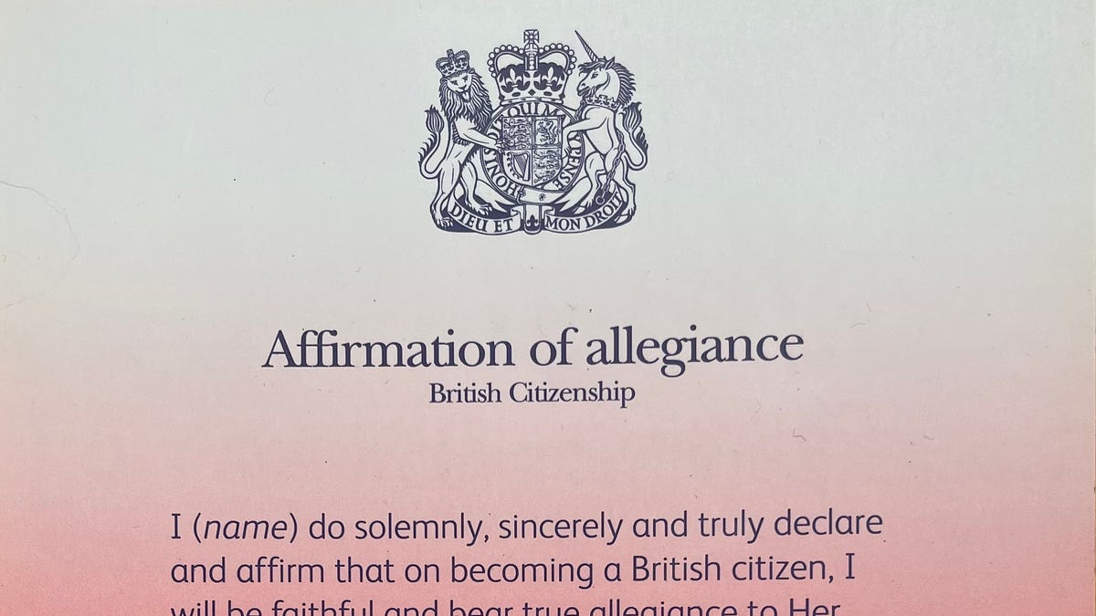 citizenship affirmation