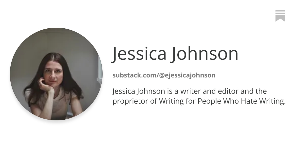 Jessica Johnson | Substack