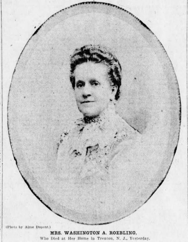 The Brooklyn Bridge – Emily Warren Roebling – America’s First Female ...