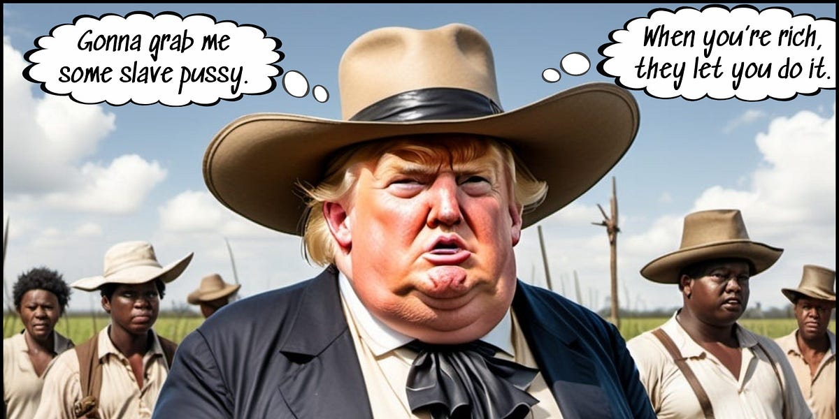 Trump is a typical robber baron. - by Oliver Markus Malloy