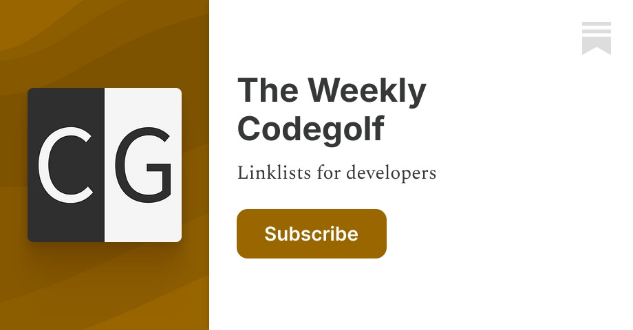 The Weekly Codegolf | Anno | Substack