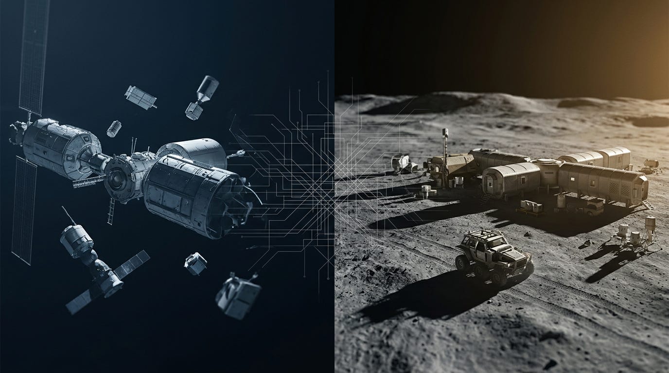 The Moon Base Supply Chain Is Already Behind