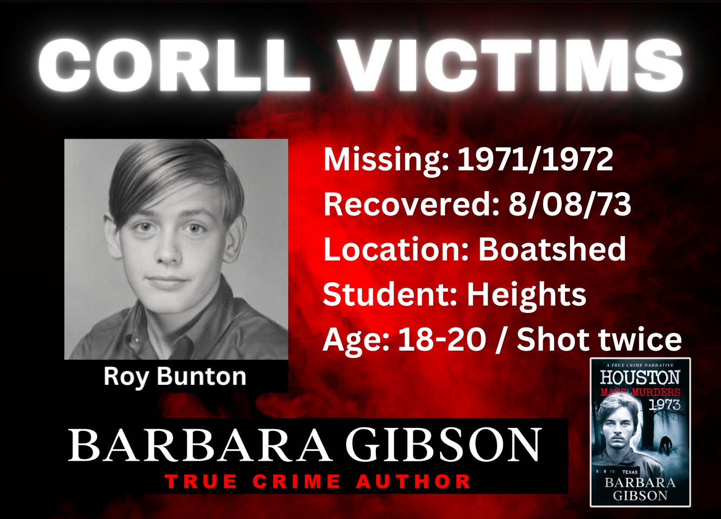 In Memory of the Lost Boys: Houston Mass Murders Victims List – Barbara ...