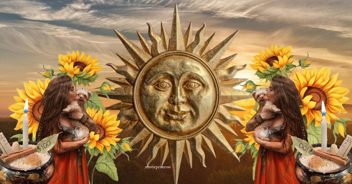 Witches let's Celebrate Litha! 21st June- longest day of the year.
