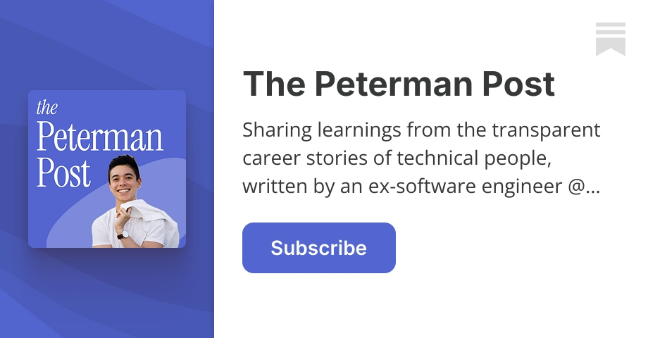 The Developing Dev | Ryan Peterman | Substack