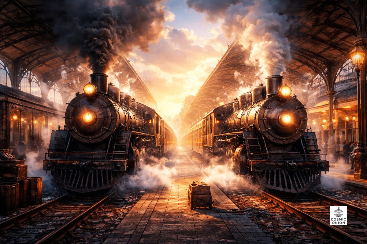 Walking Off the Plantation - The Cosmic Onion