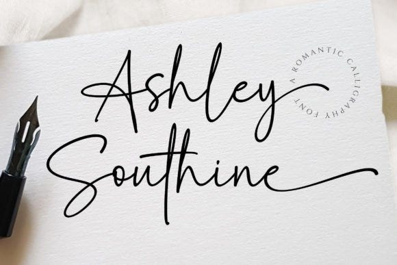 10 Most Popular Script Fonts on Creative Fabrica