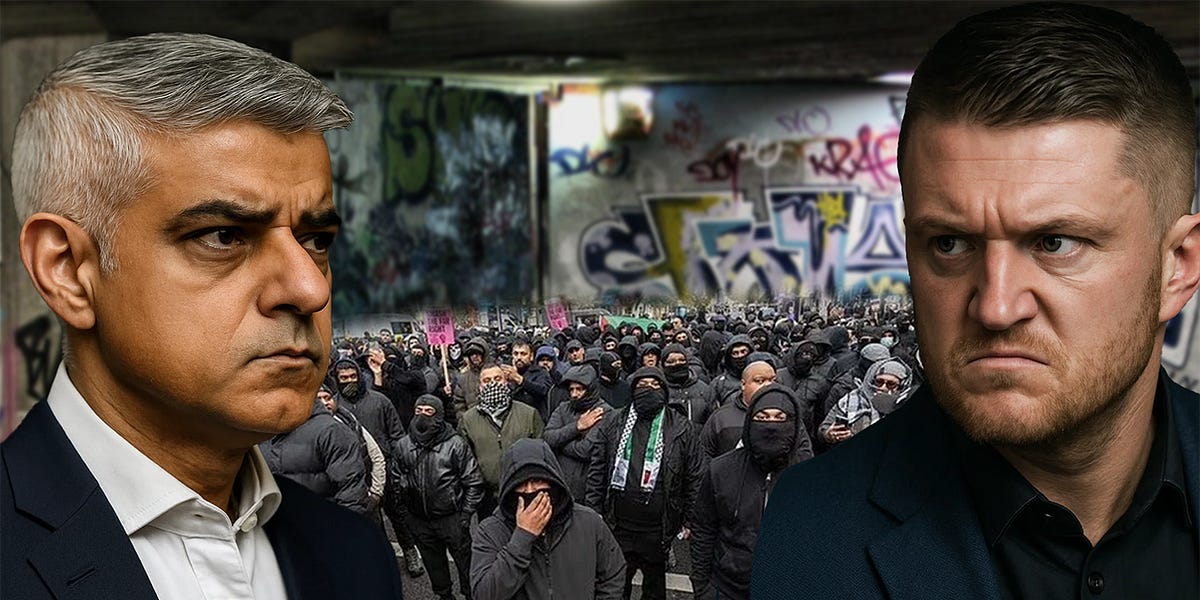 TOMMY ROBINSON FURY AS VIOLENT ISLAMIST TAKEOVER IN SADIQ KHAN'S LONDON ...