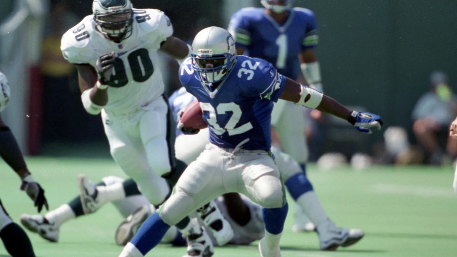 Top 5 Seahawks Running Backs of All-Time - by Will Eckley