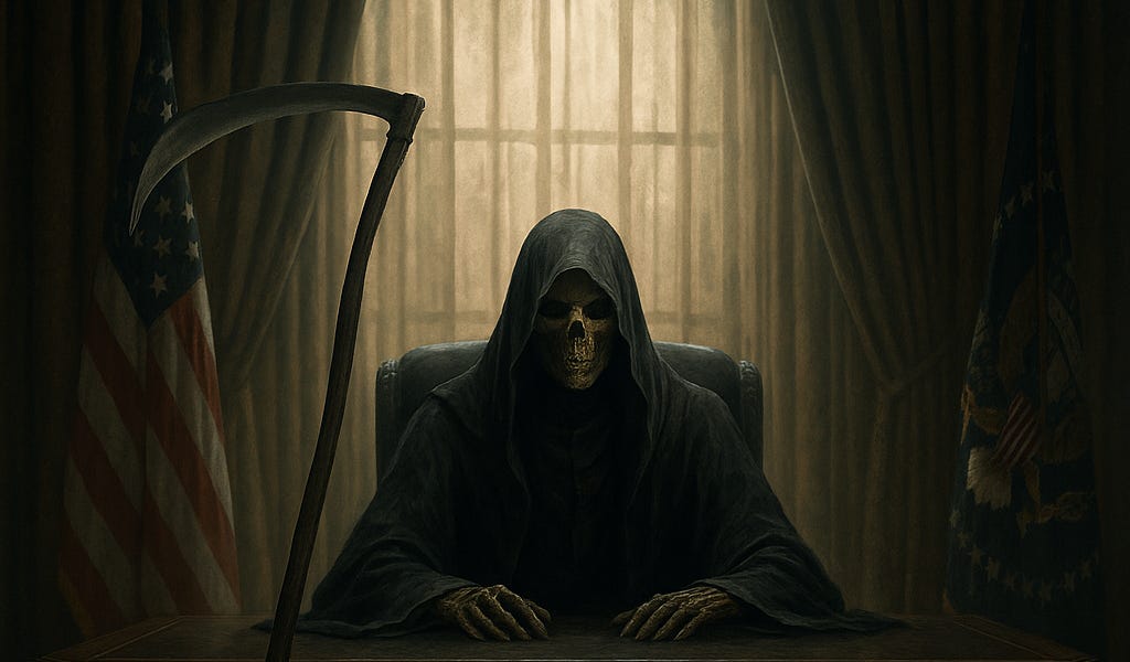 The Reaper is Our President - Heather Delaney Reese