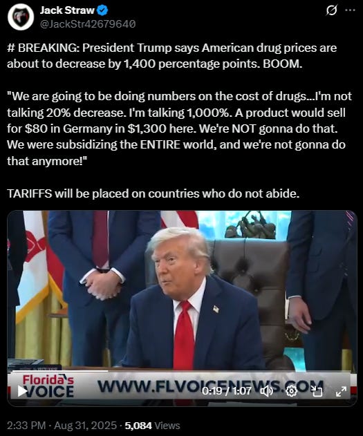 PRESIDENT TRUMP DECLARES WAR ON BIG PHARMA’s GLOBAL SCAM: AMERICAN DRUG ...