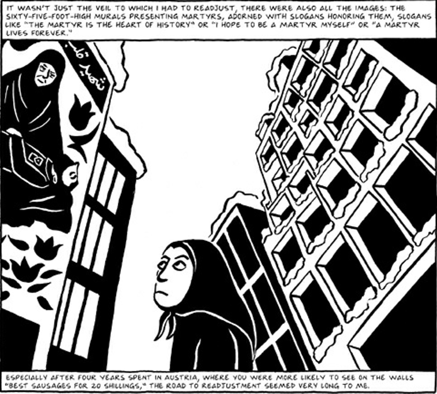 An analytical essay on Persepolis - by Victor Thomas