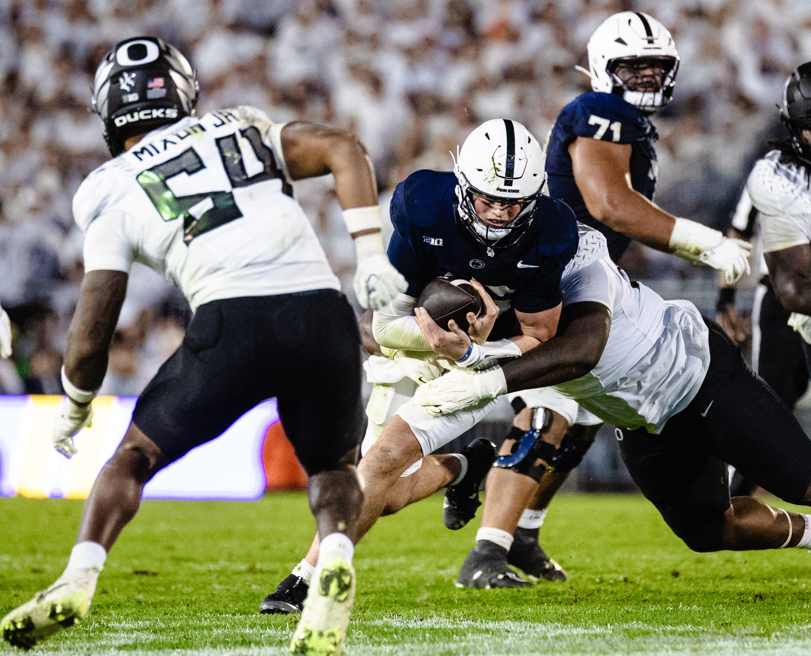 Penn State-Oregon report card - by Mike Gross