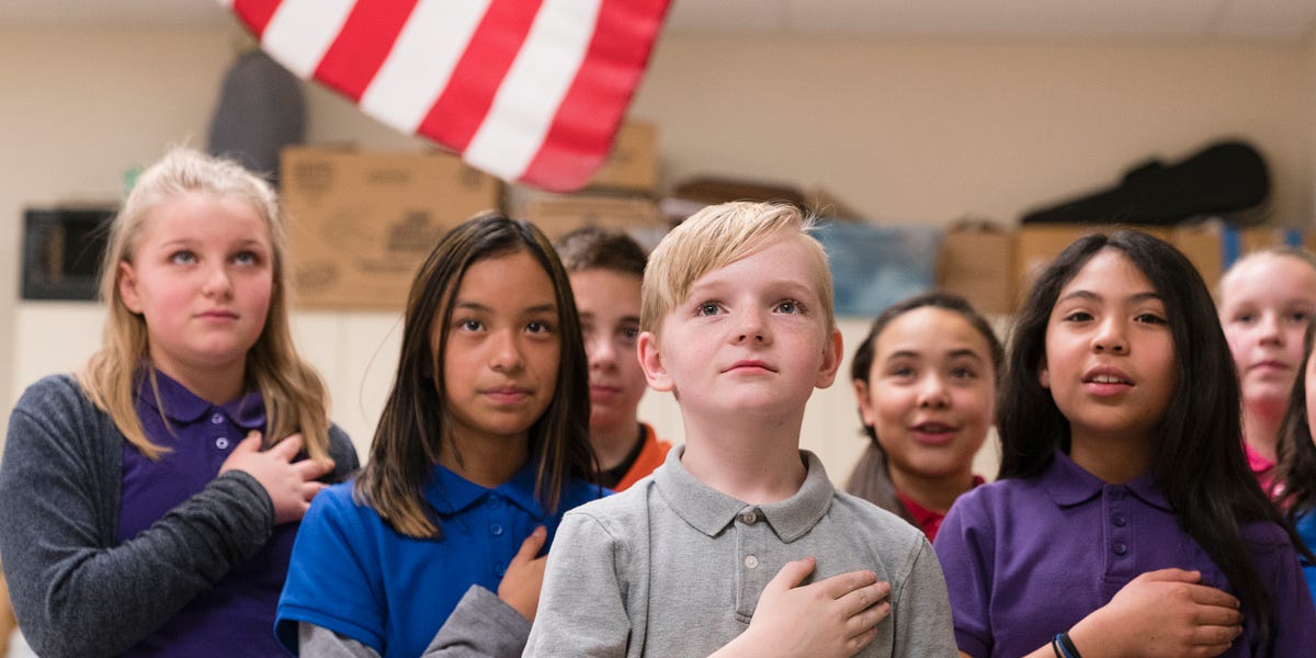 Here's the New Pledge of Allegiance I Think We All Should Take