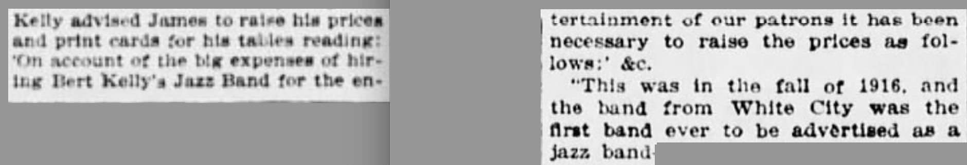 The Word "Jazz," 6 of 7: Bert Kelly's Claim, and Bad Sources