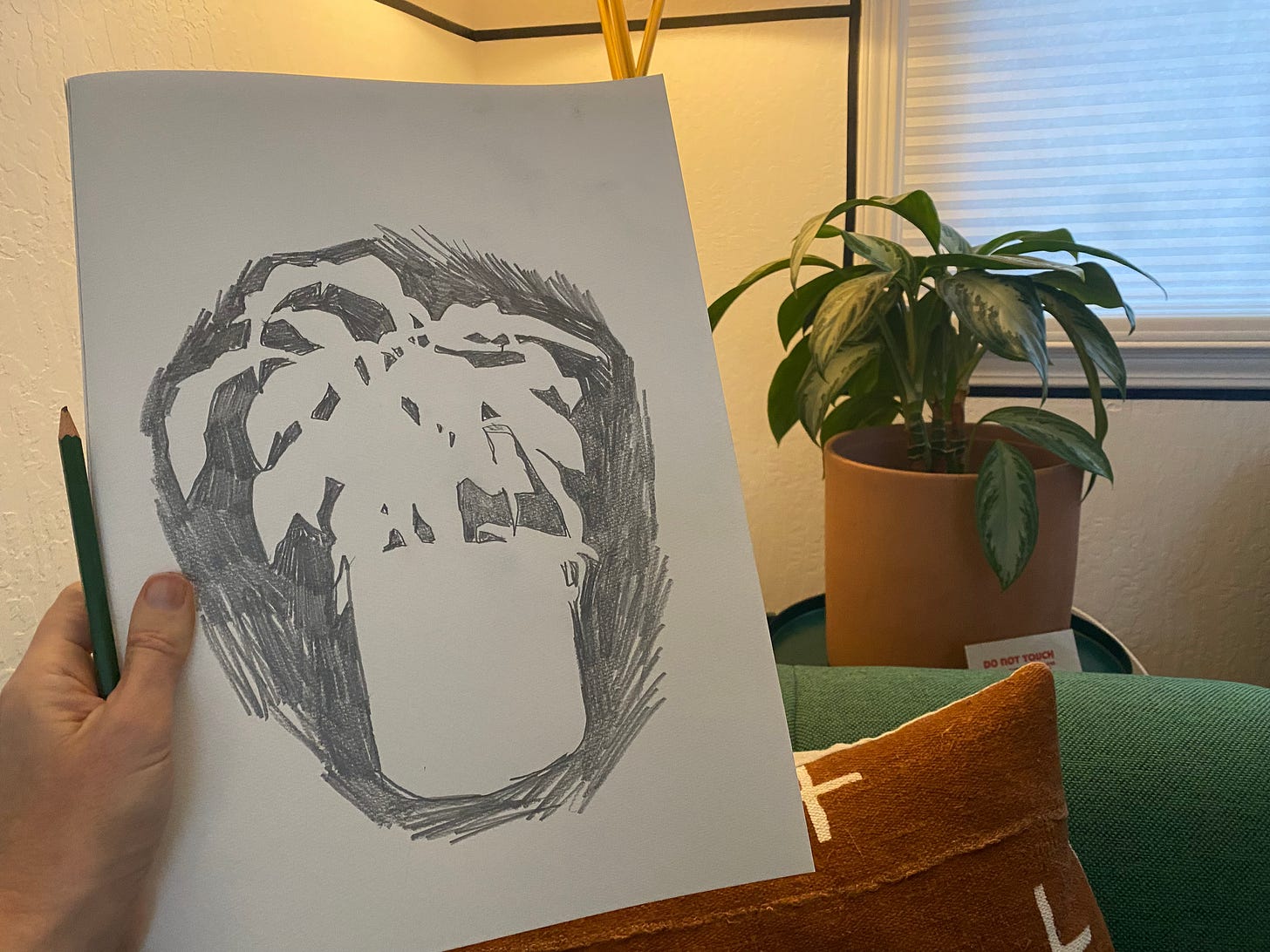 negative space drawings easy