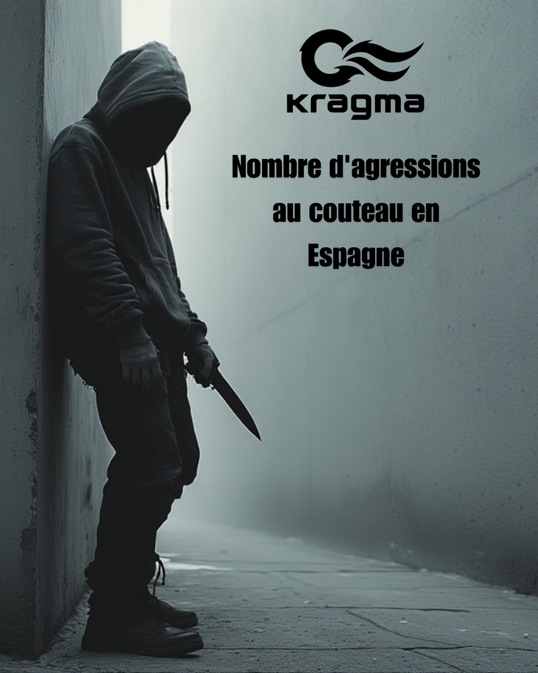 Nombre d'agressions au couteau en Espagne - by Jiss