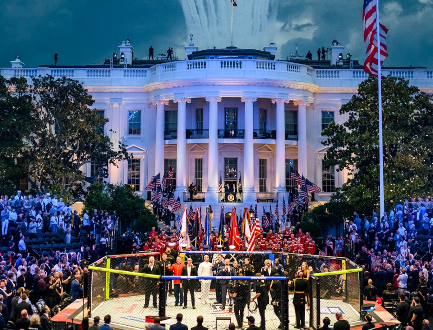 UFC Fighter Josh Hokit Calls Michelle Obama "A Man" At Trump's ...
