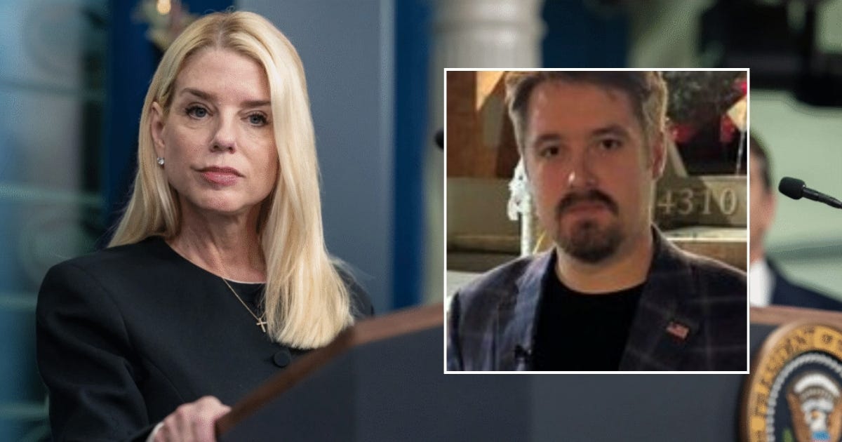 Pam Bondi Orders Full Investigation Into Nick Sortor’s Arrest in ...