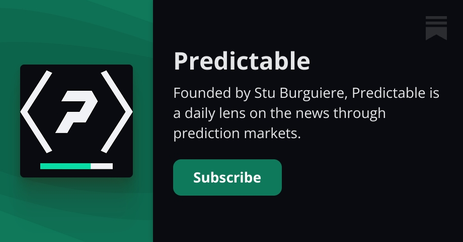 Predictable | Stu Burguiere | Substack