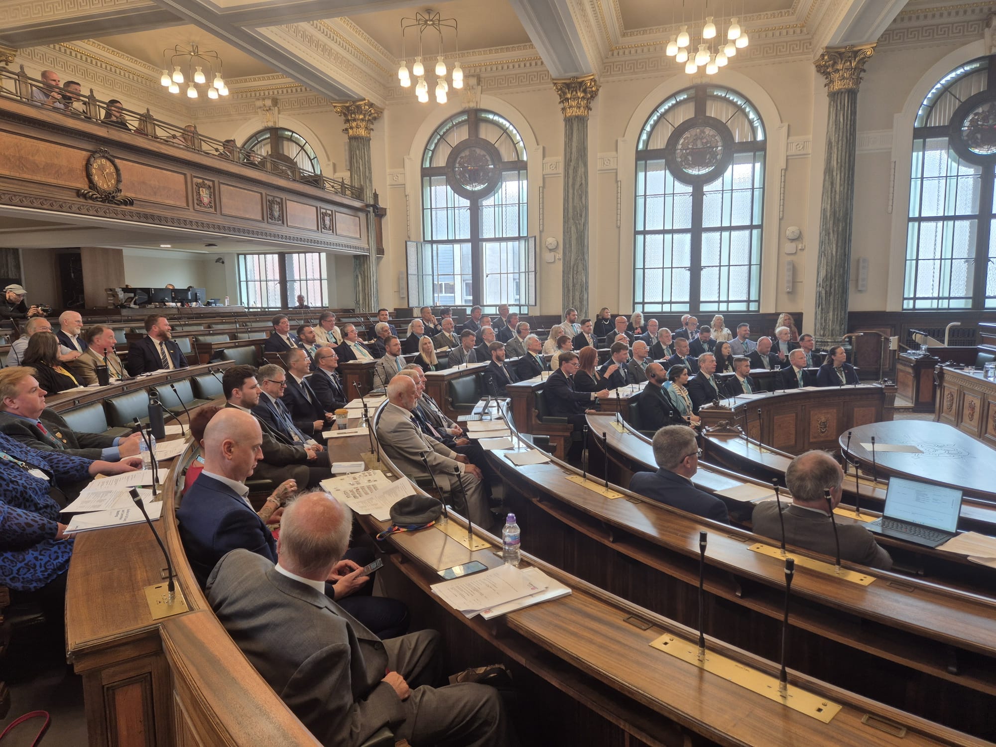 Reform UK appoint all-white male cabinet at Lancashire County Council