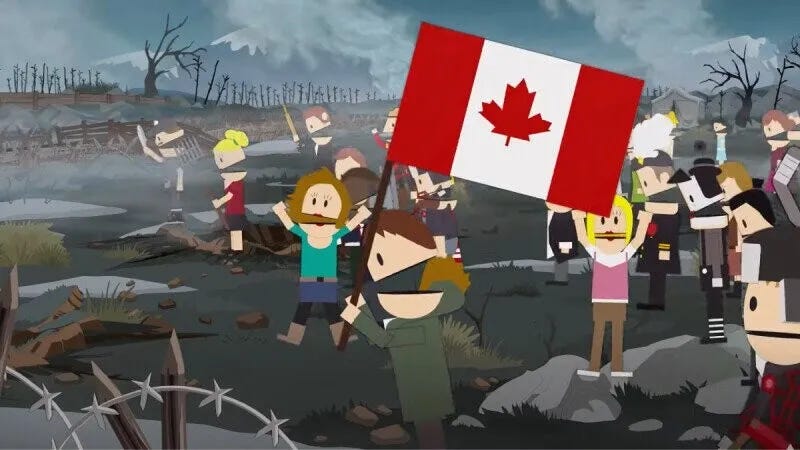 Canadian Military Suggests Standing On Guard For Free