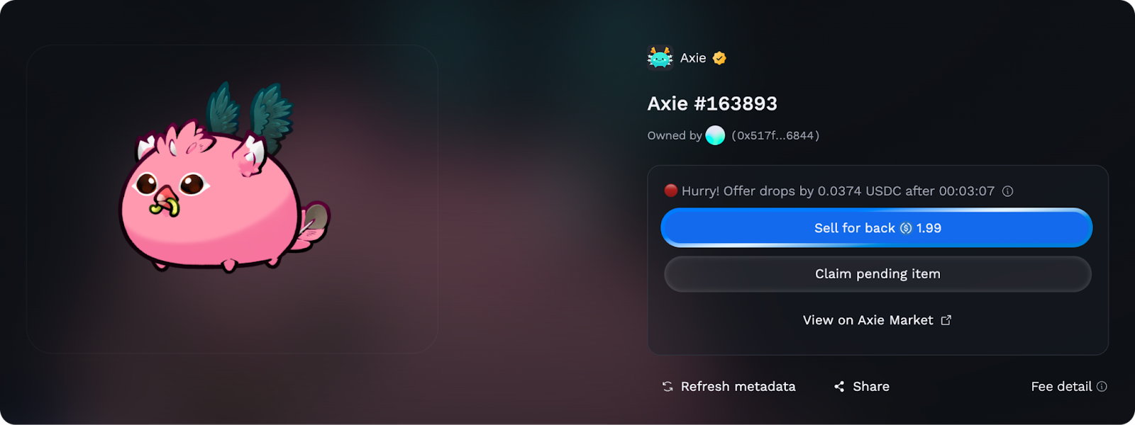 ジンのフォーチュンスピンでアクシーカプセルが登場！ - by アクシーインフィニティ公式日本語アカウント