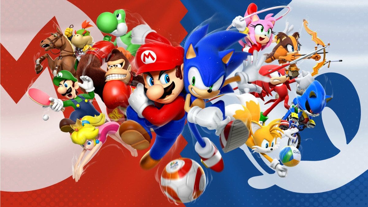 Sonic vs. Mario #7: Toads vs. Metal Sonic - by Lukáš Dudek*
