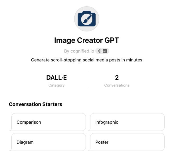I built a GPT that designs visuals. - by Charlie Hills