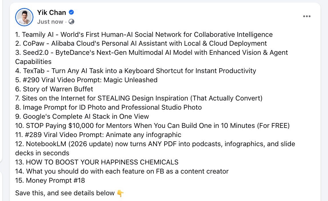15 TOP VIRAL AI TOOLS & TIPS TODAY (14 FEB 2026)